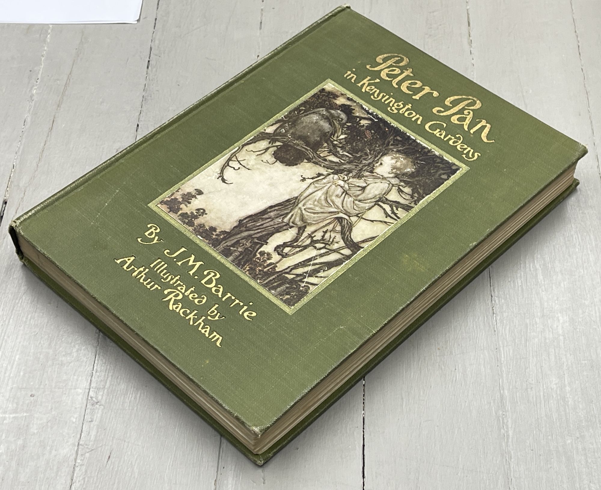 Peter Pan in Kensington Gardens.; Illustrated by Arthur Rackham | J. M ...